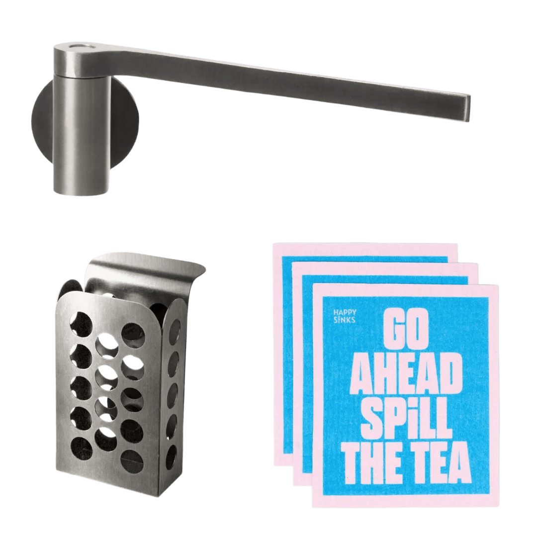 Gift Stainless Steel Sink Set – Magnetic & Stylish Upgrade – HAPPY SiNKS